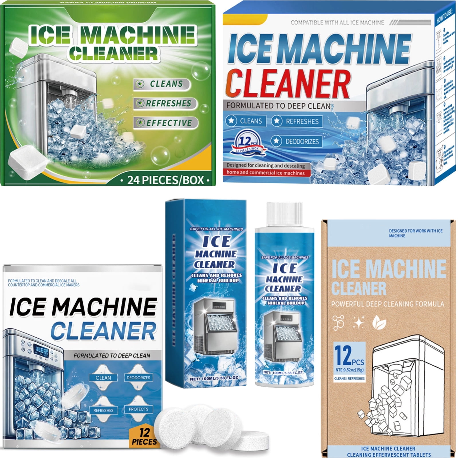 Ice Machine Cleaner and Descaler 200ml Descaler | Ice Maker Cleaner ...