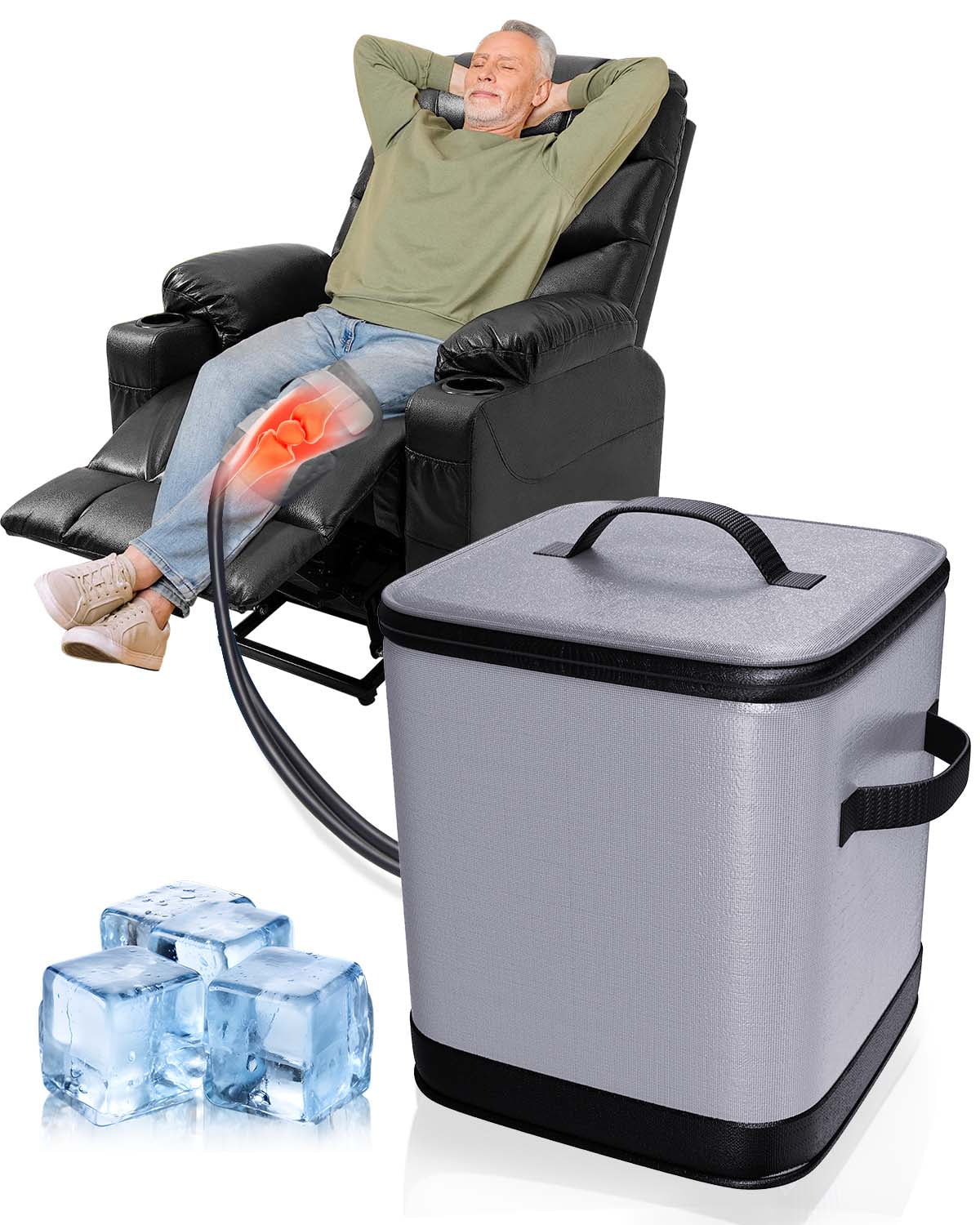 Ice Machine for Knee After Surgery, Cold Therapy Machine for Knee ...