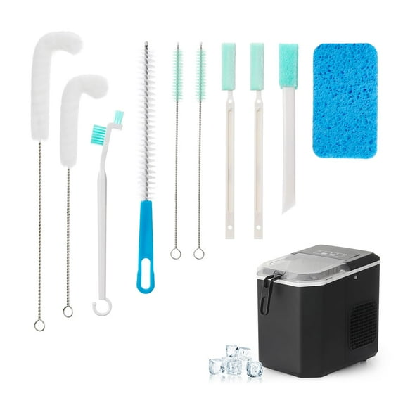 Ice Maker Cleaning Brush Kit, 10 Piece Set with Flexible Crevice Brush ...