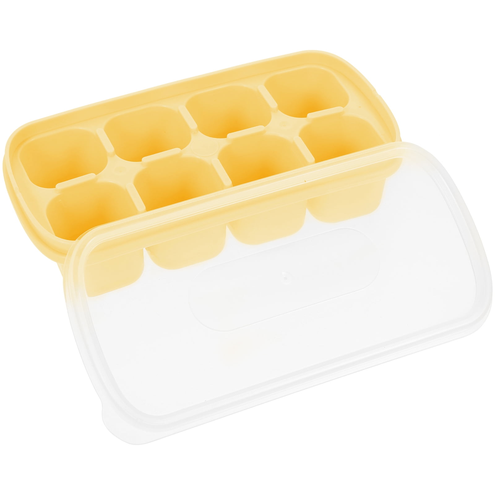 Ice Maker Mold with Lid Mini Machine House Cube Square Trays for ...