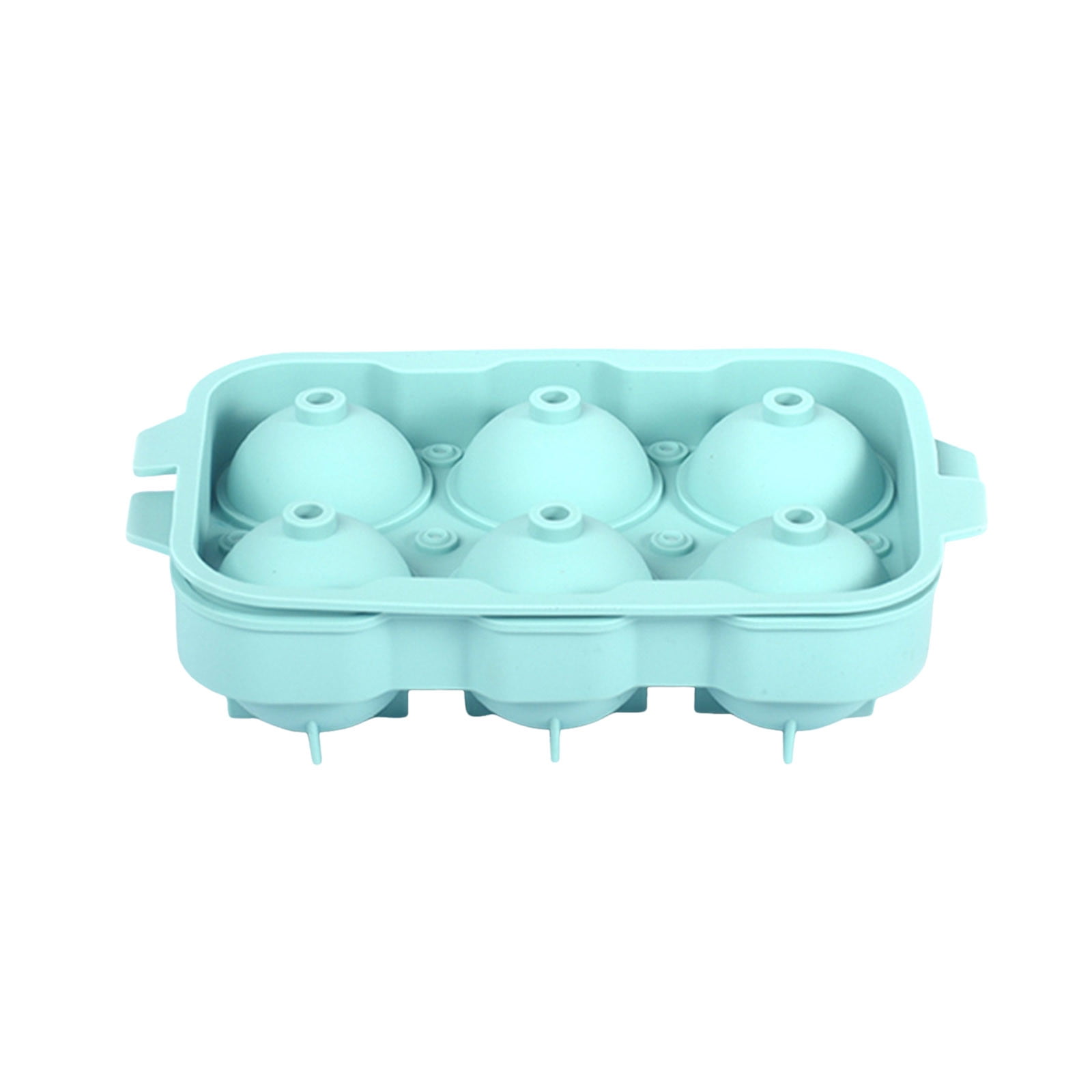 Ice Maker Slow Melting Large 6 Hole Round Sphere Tray Silicone Diy Tool ...