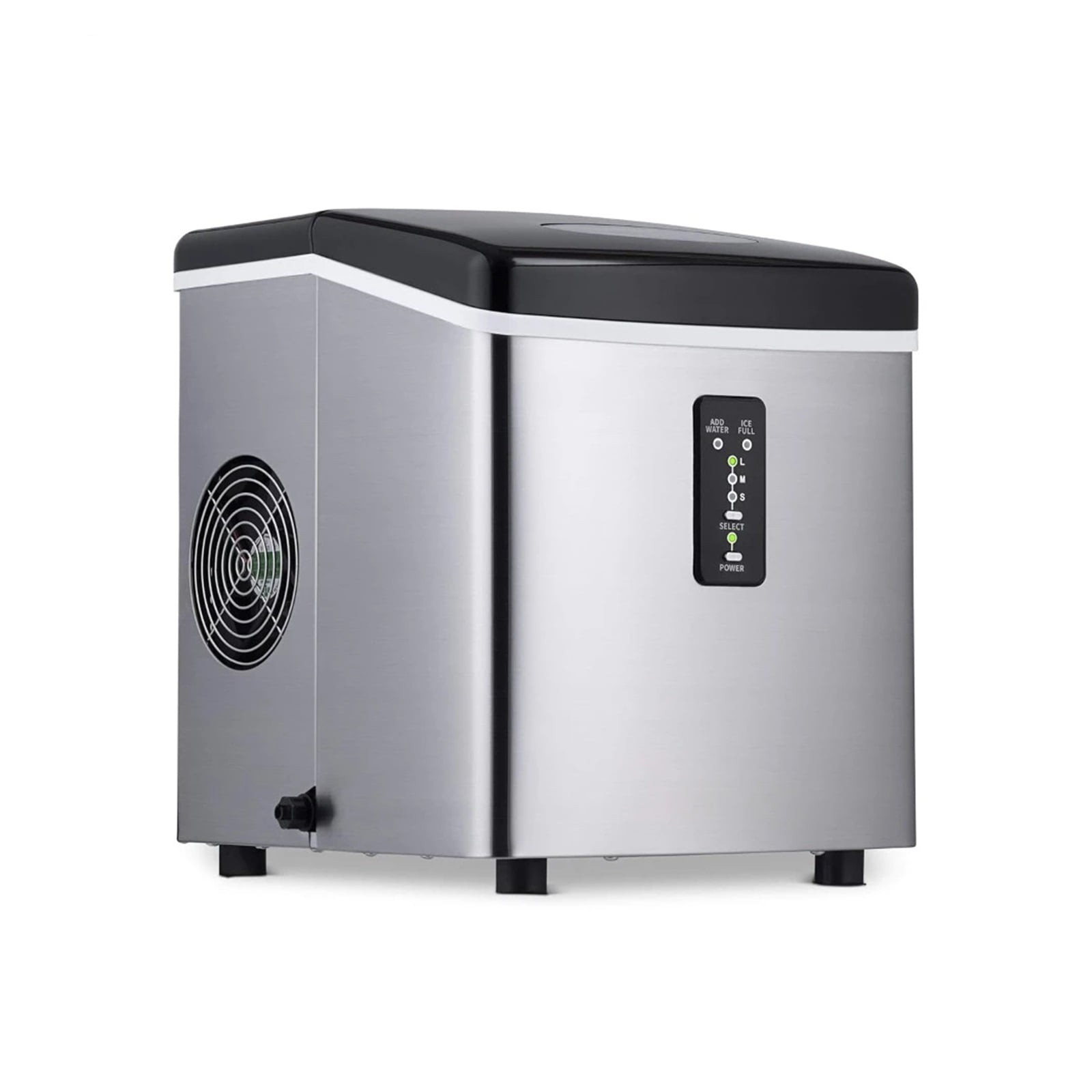 Ice Makers,Countertop28 Lbs. Of Ice,Portable Design In Stainless Steel ...