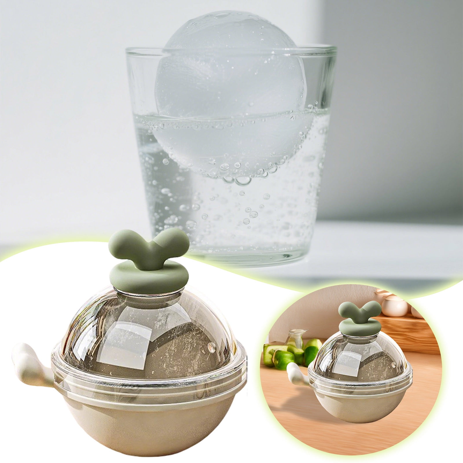 Ice Manufacturing Circular Ice Tray Spherical Ice Circular Ice Large ...