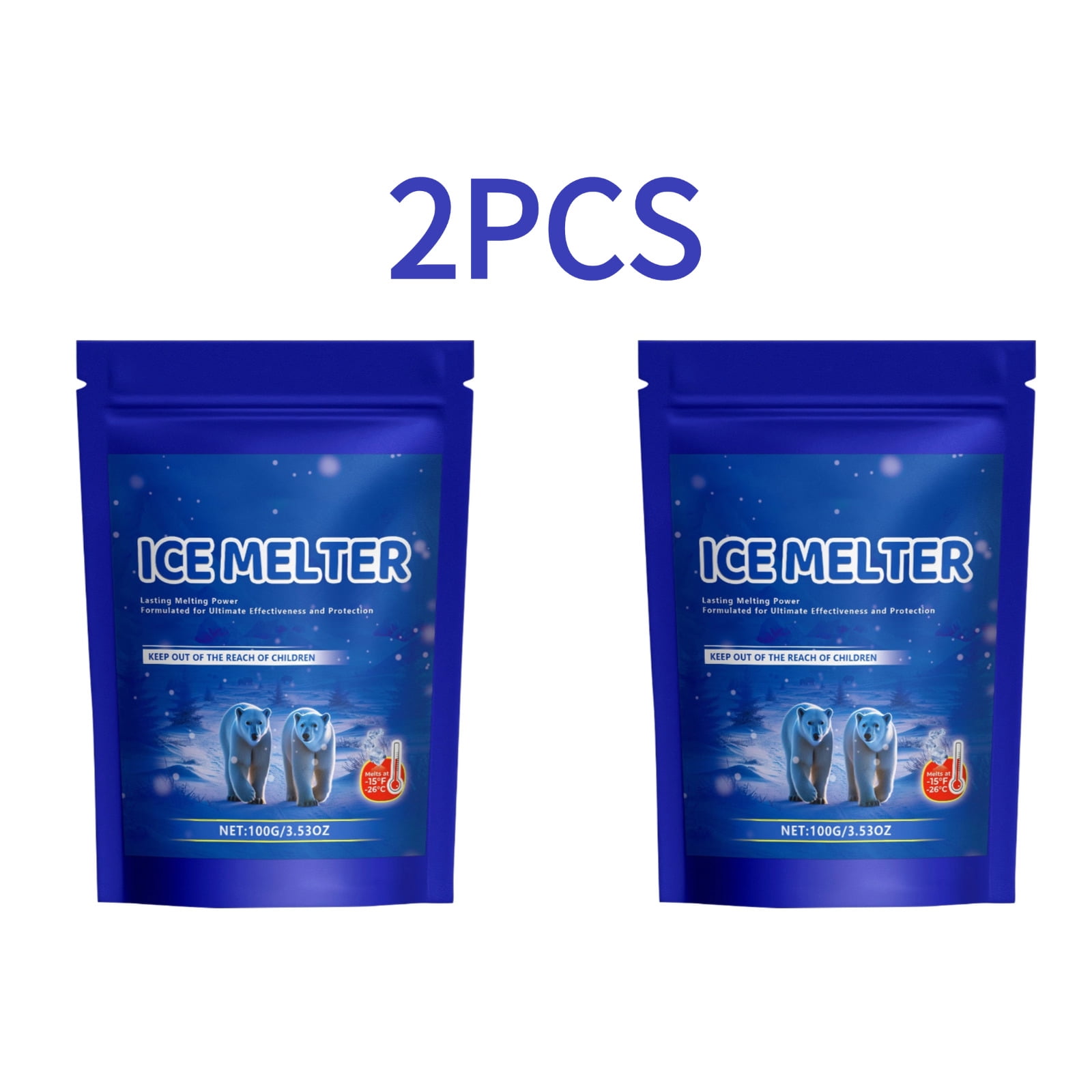 Ice Melt, Pet Safe Ice Melt, Premium Snow Melter, Pure Sodium Chloride ...