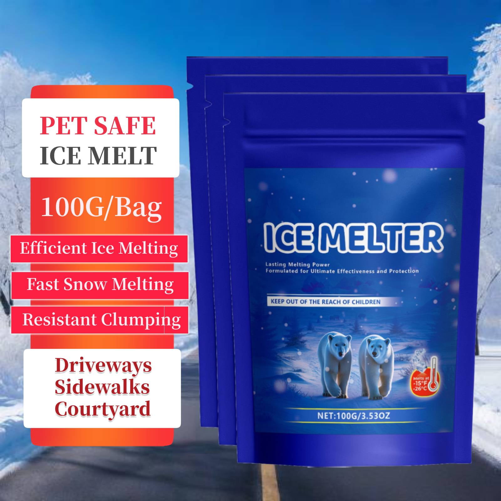 Ice Melt Safe For Concrete Calcium Chloride Ice Melt Magnesium Chloride ...