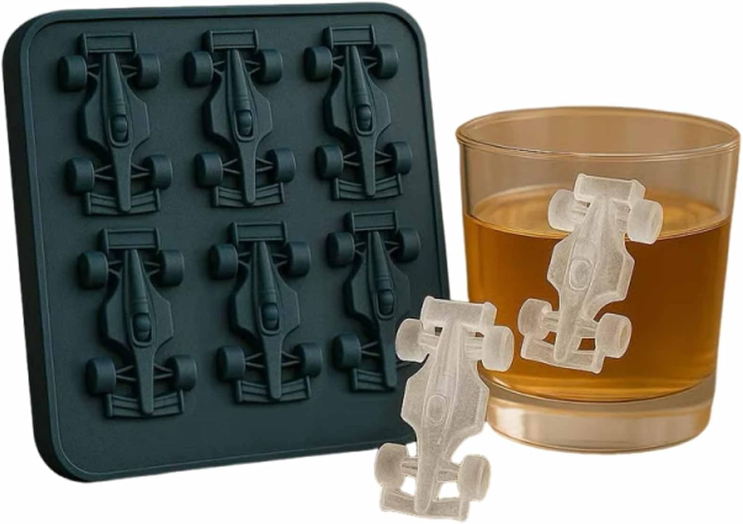 Ice Mold, Formula Racing Car Ice Mold, Silicone Racing Car Jello Molds ...