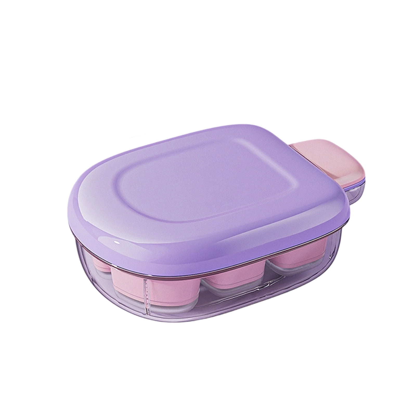 Ice Mold for Freezer Ice cube Tray 6 Cavities Ice cube Moulds Easy ...