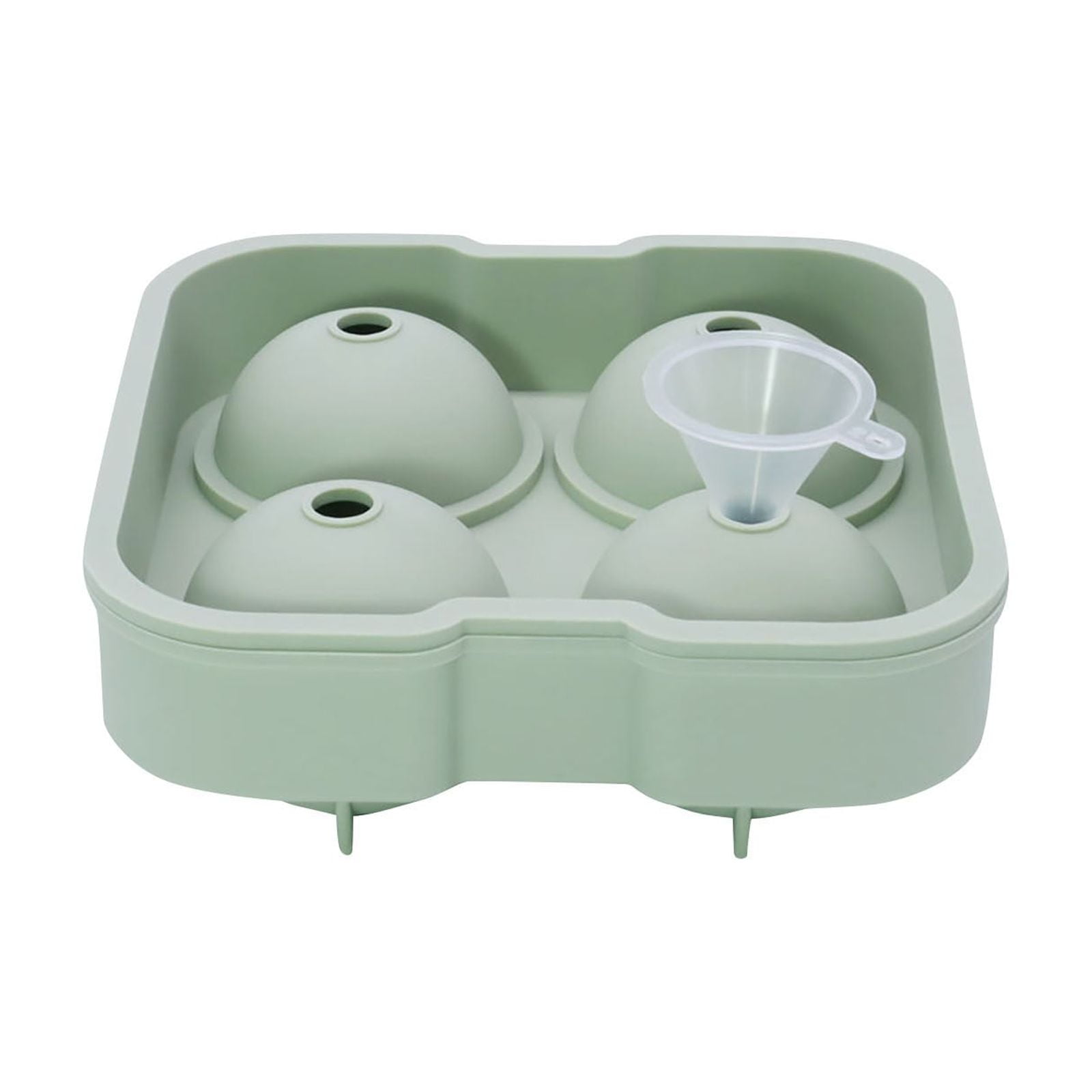 Ice Molds Silicone, Round Ice Cube Mold, Ice Molds, Ice Cube Tray, 4 ...