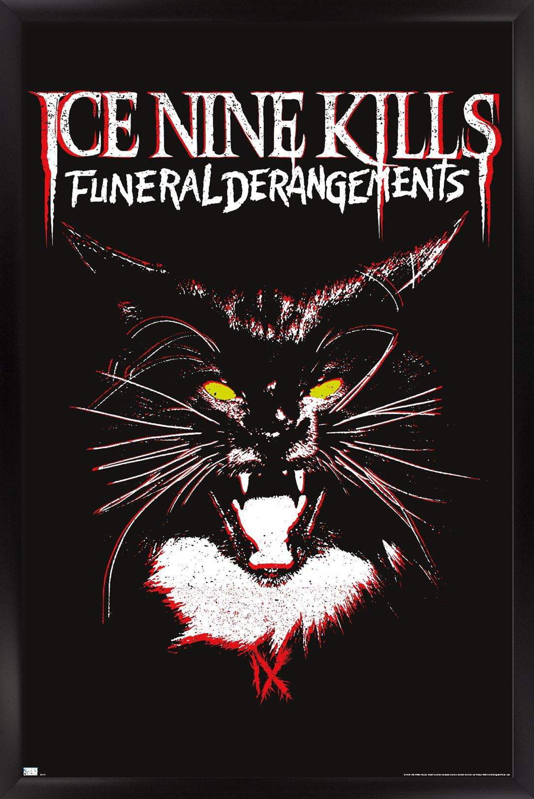 Ice Nine Kills - Cat Funeral Derangements Wall Poster, 22.375" x 34 ...