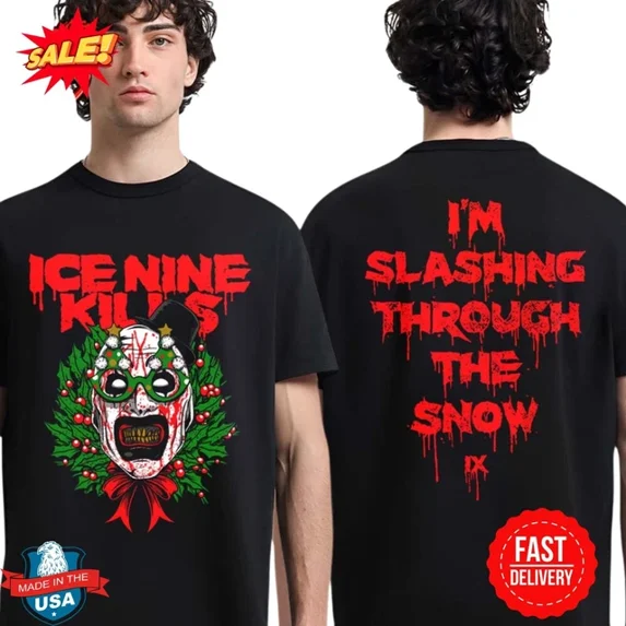 Ice Nine Kills Wreath of Art I’m Slashing Through The Snow Art the ...