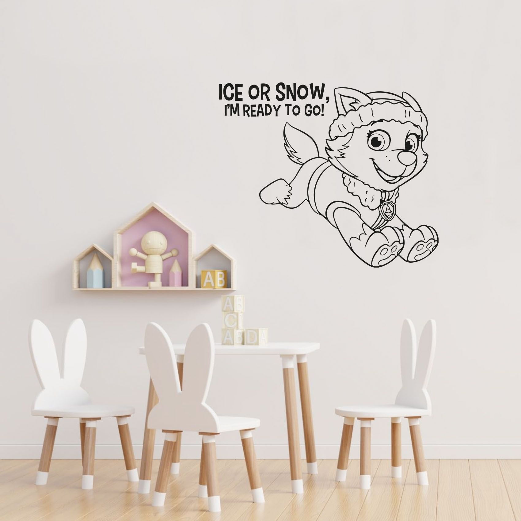 Ice Or Snow, I'm Ready To Go! Cute Everest Paw Patrol Cartoon Character ...
