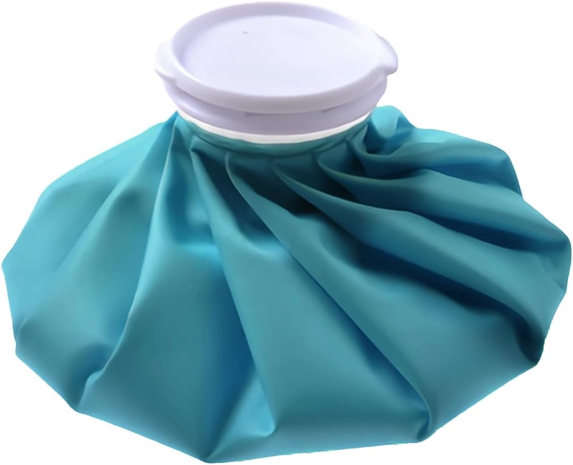 Ice Pack for Injuries Reusable, Ice Bag Reusable 9" Hot Water Bag for ...