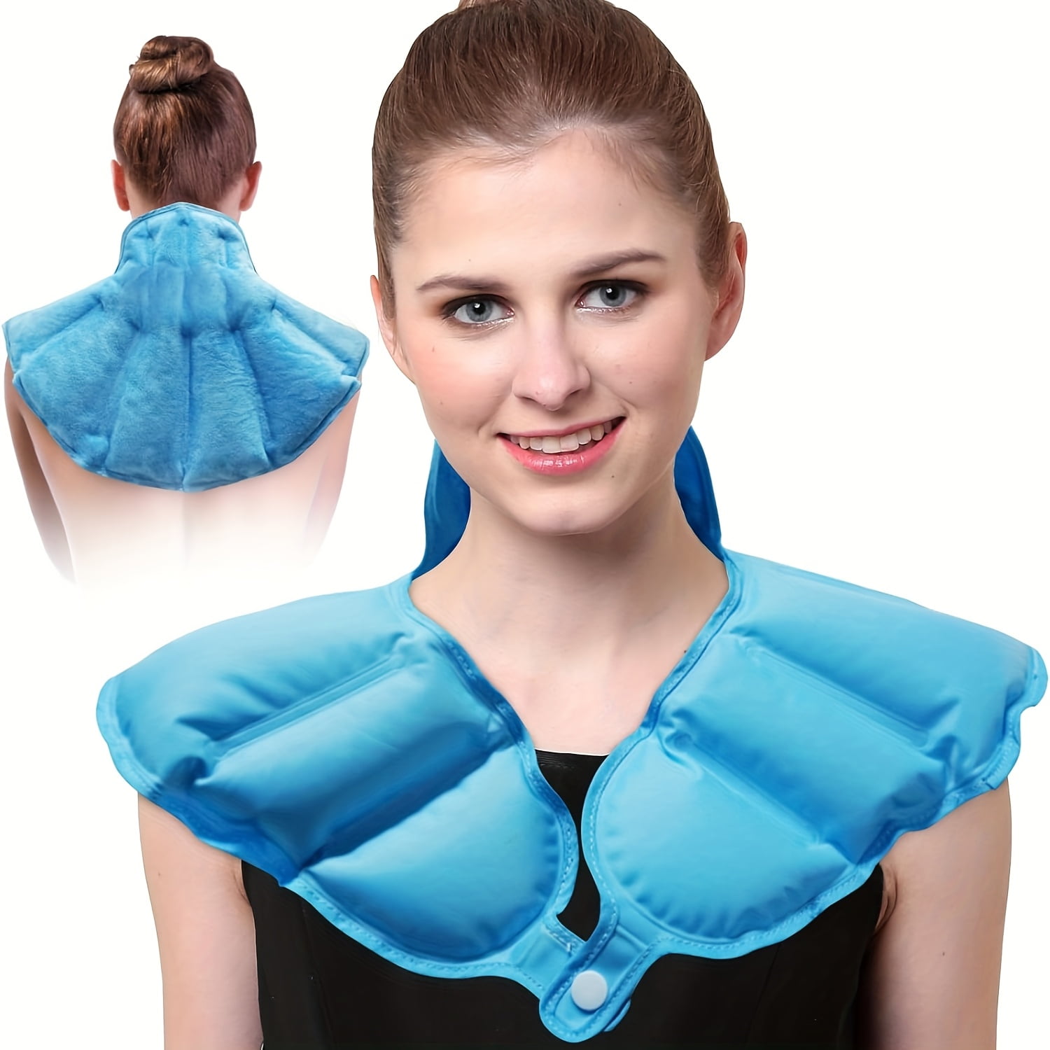 Ice Pack For Neck And Shoulders Upper Back, Large Neck Ice Pack Wrap ...