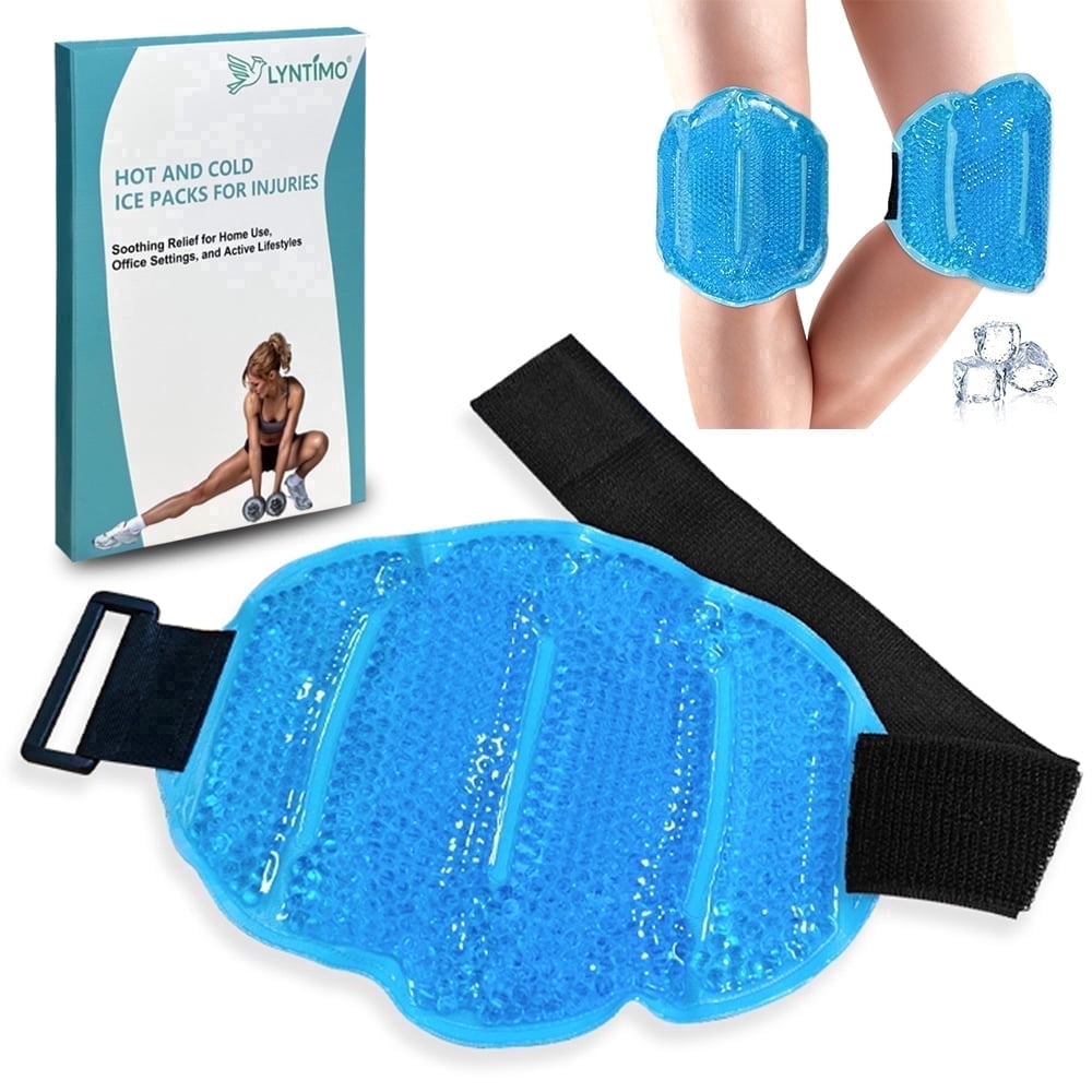 Lynitmo Ice Pack for Knee, Shoulder, Arm, Hot and Cold Reusable Gel ...