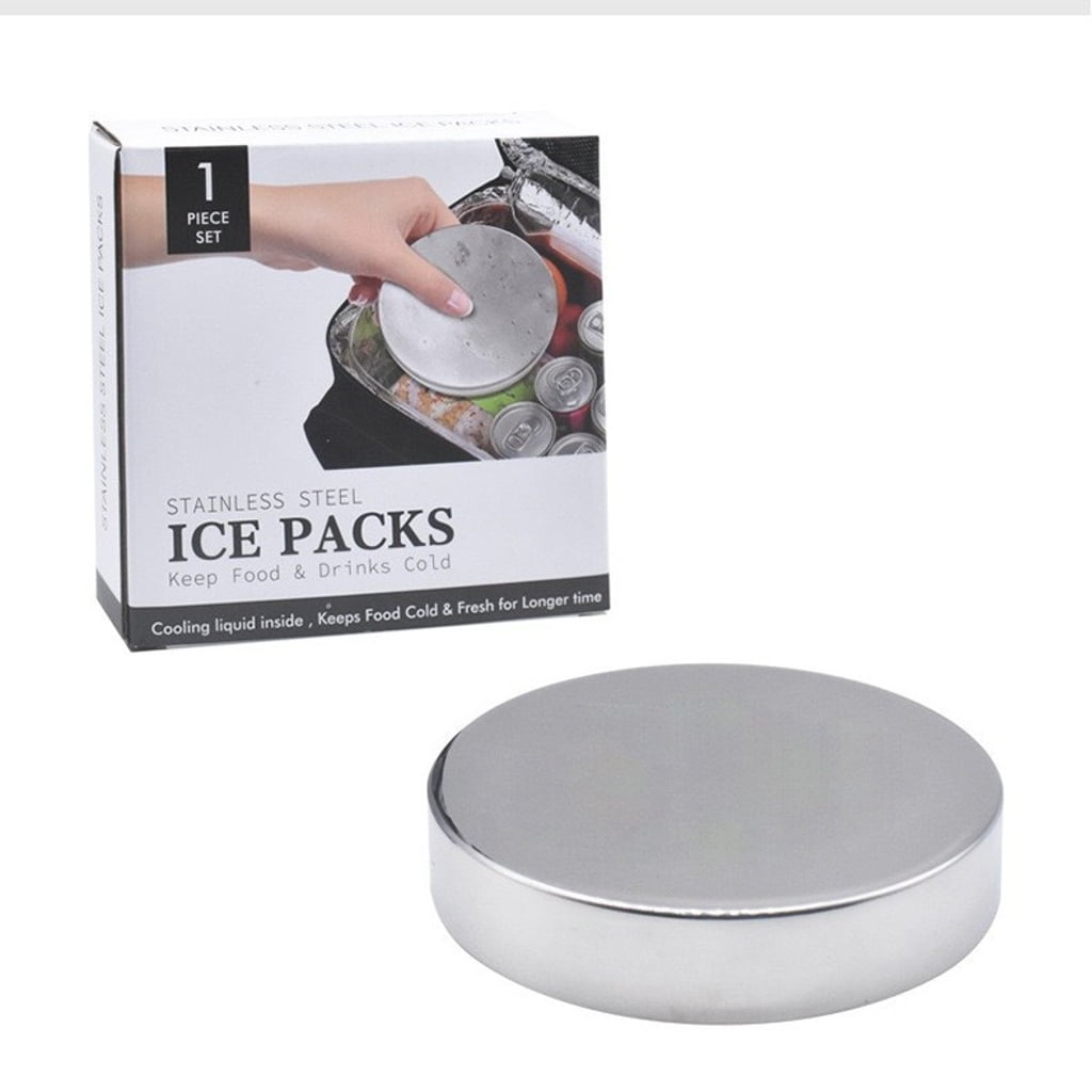Ice Packs for Lunch Boxes Reusable Stainless Steel Ice Packs for ...