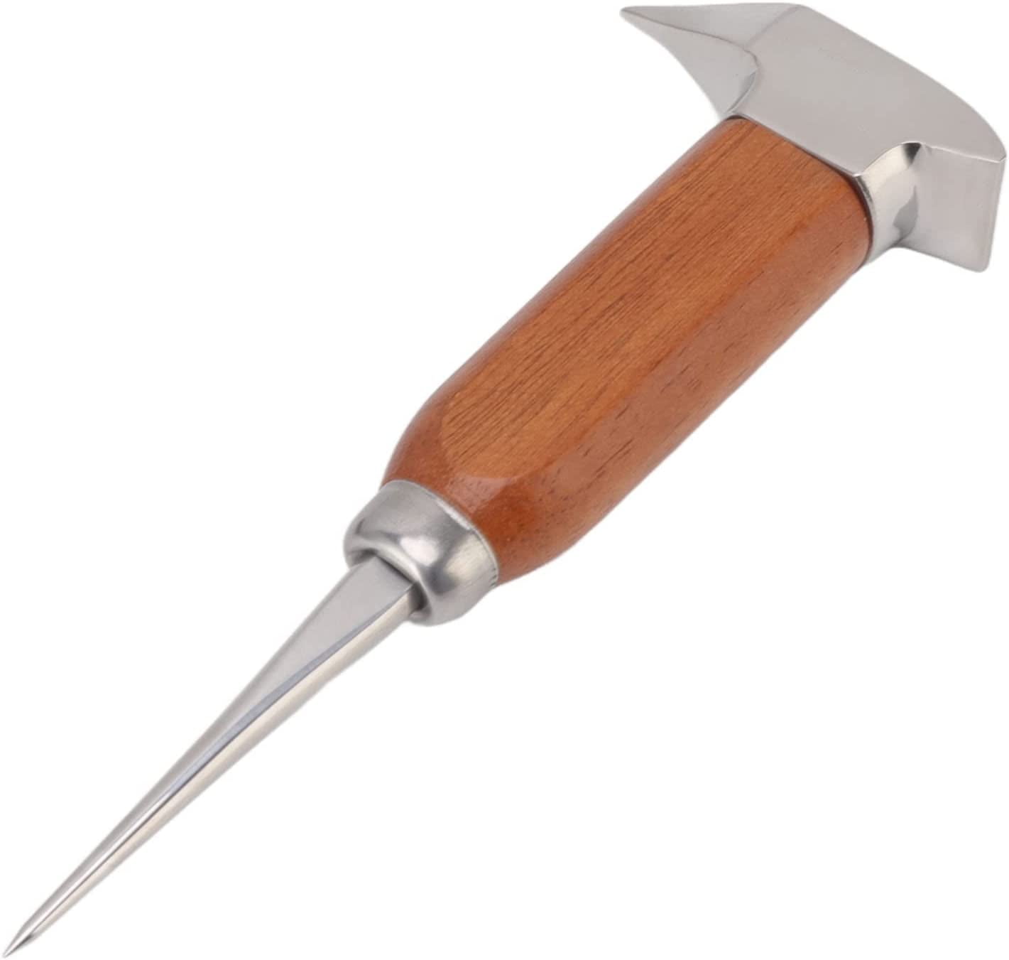 Ice Pick, 304 Stainless Steel Rust Proof Odourless Wooden Handle ...