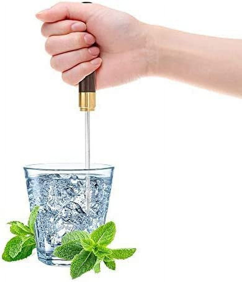 Ice Pick Crusher Stainless Steel Ice Pick Tool with Wooden Handle with ...