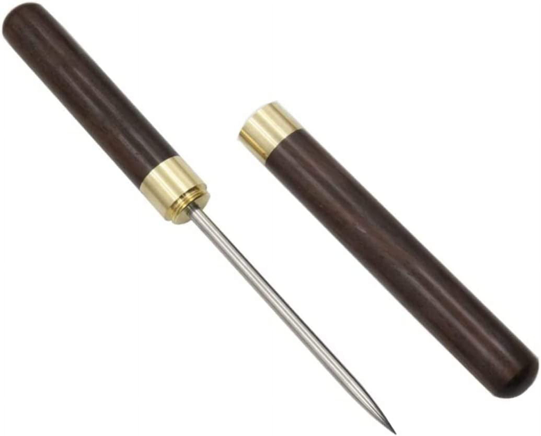 Ice Pick, Stainless Steel Ice Picks with Wooden Handle & Cover for ...