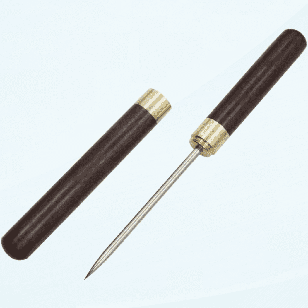 Ice Pick, Stainless Steel Ice Picks with Wooden Handle & Cover for ...