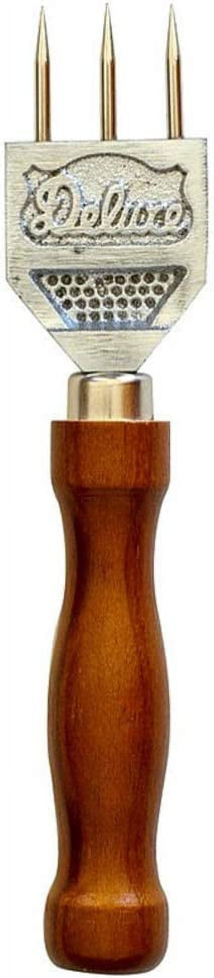 Ice Pick Tool Stainless Steel Ice Crusher with Safety Wood Handle for ...