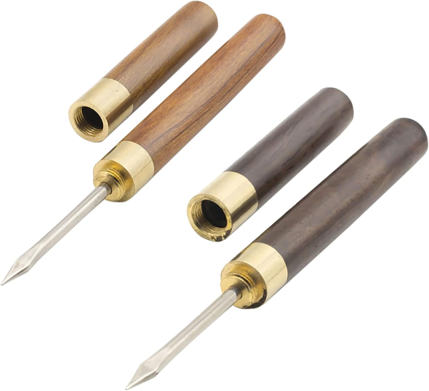 Ice Pick with Wooden Handle and Cover, Stainless Steel Ice Crusher for ...