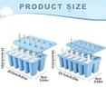 Ice Pop Mold, Silicone Ice Cream Mold Set, 12 Cavity Popsicle Mold, Ice ...