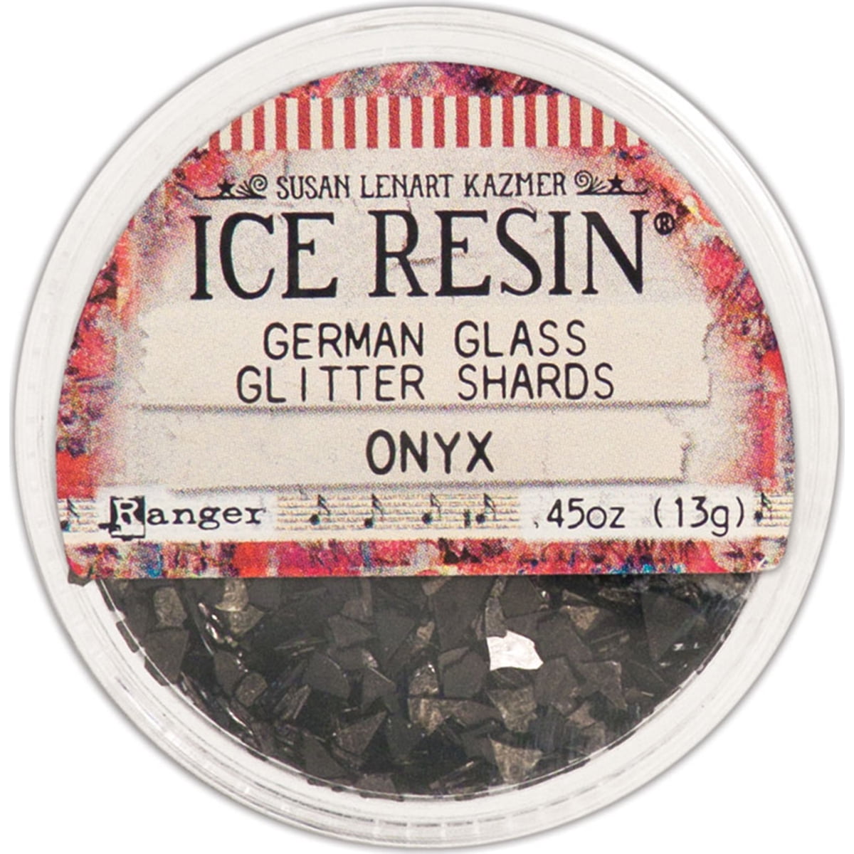 Ice Resin Glass Glitter Shards-Onyx - Walmart.com