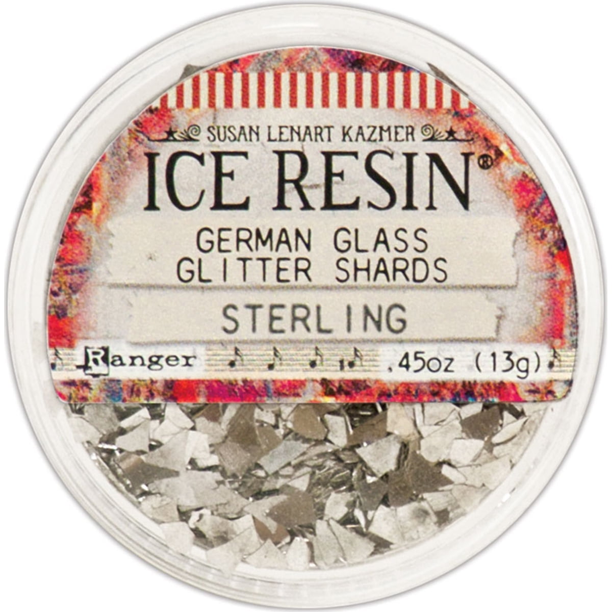 Ice Resin Glass Glitter Shards-Sterling - Walmart.com