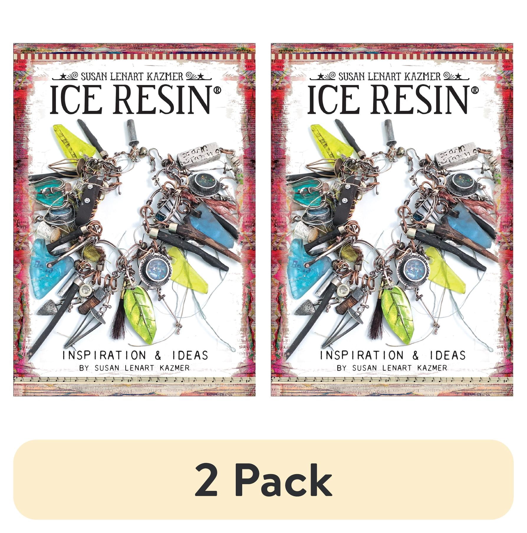 (2 pack) Ice Resin Mixed Media Technique Book-Inspiration & Ideas ...