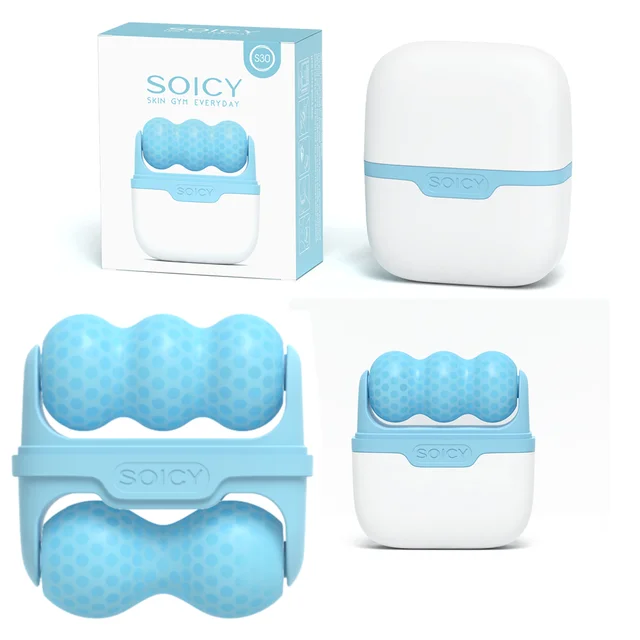 Ice Roller for Face and Eyes Facial Cooler Neck Face Massagers Ice ...