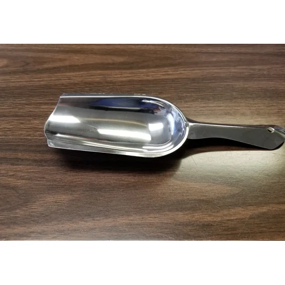 Ice Scoop 4 Oz Silver Stainless Steel Bar/Restaurant Commercial Grade ...