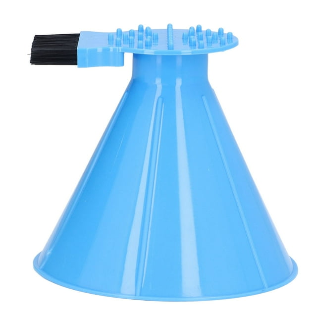 Ice Scraper Plastic Cone Multi Functional Funnel Snow Remover with ...