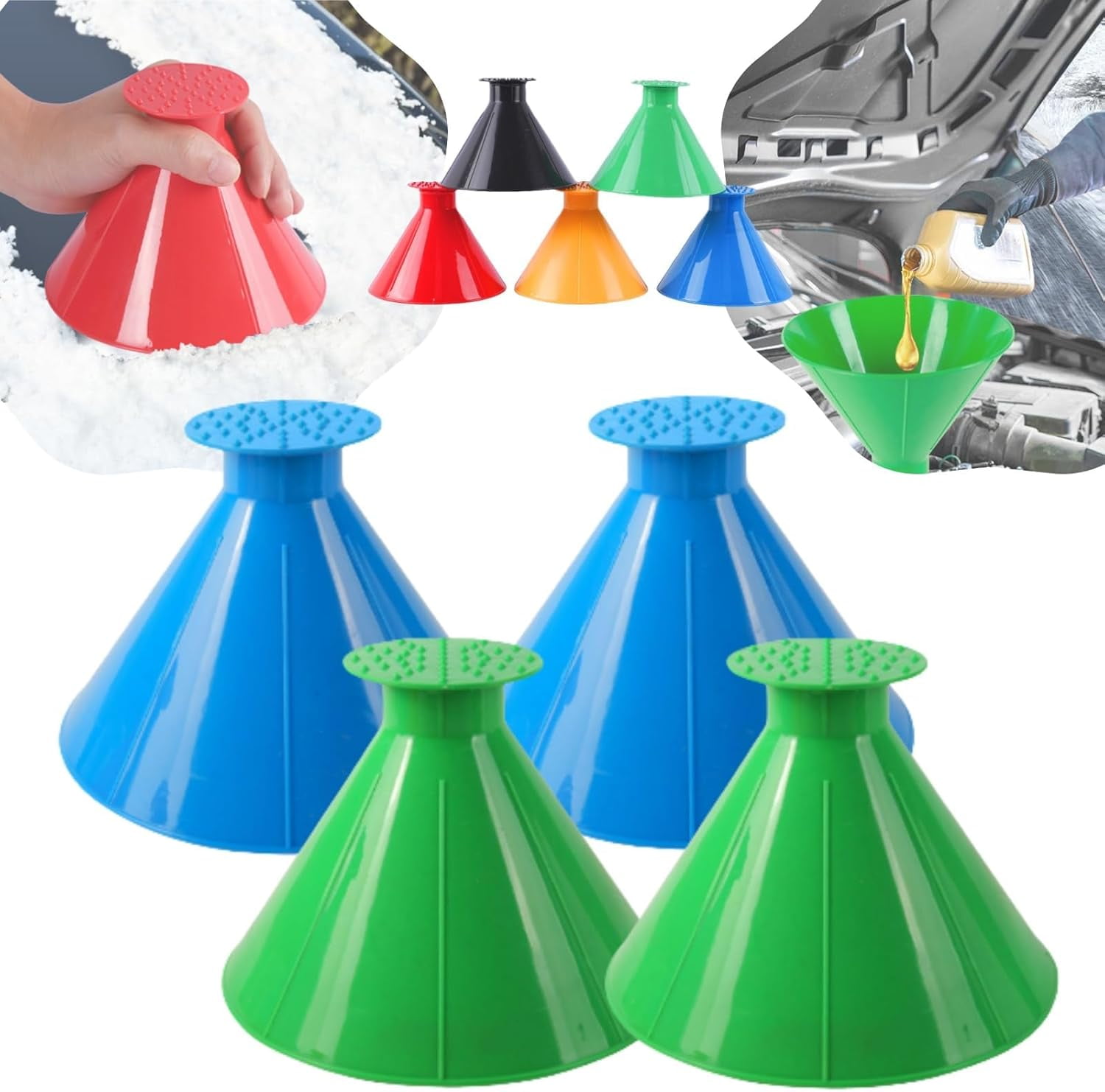 Ice Scrapers for Car Windshield,Snow Scraper for Car, Magical Car Ice ...