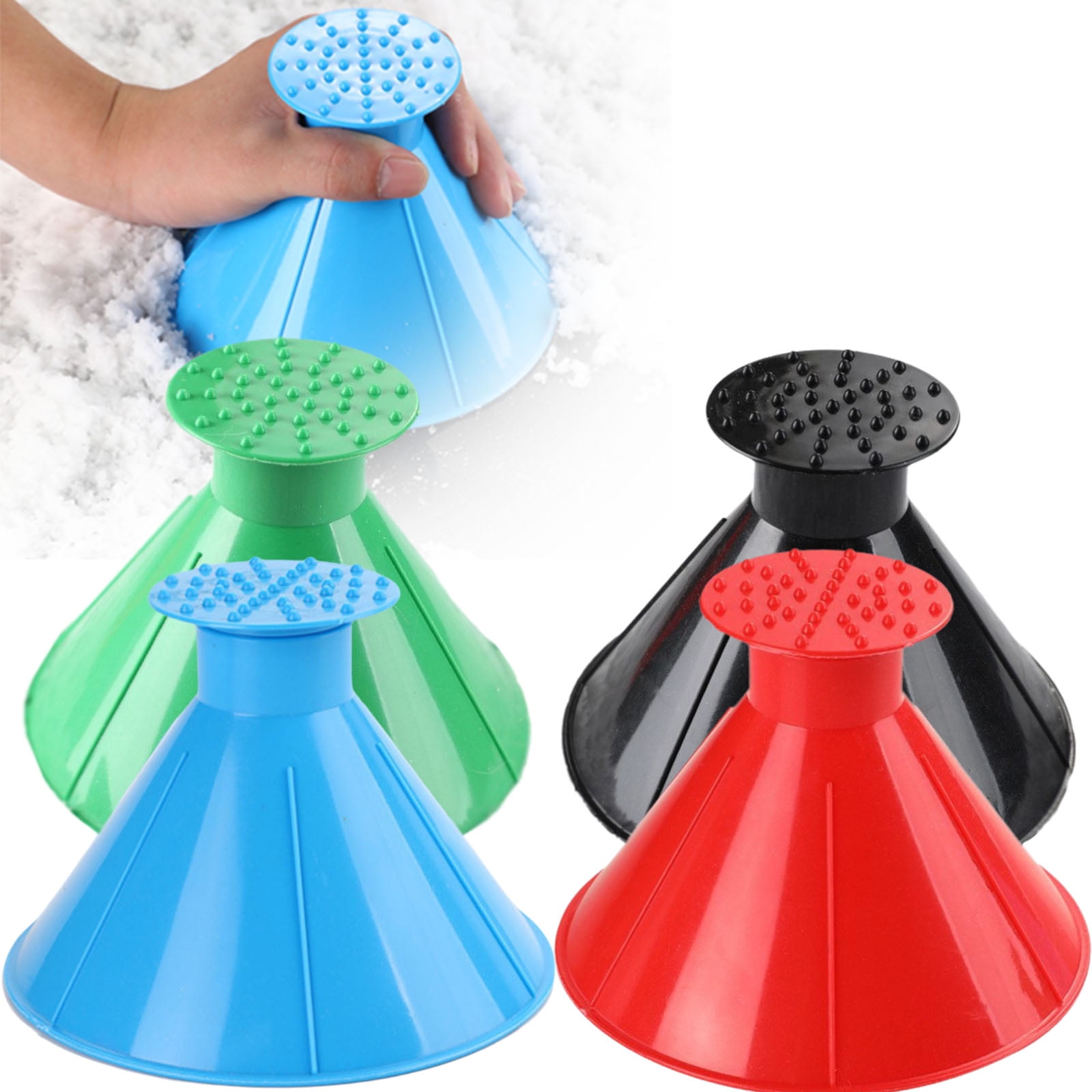 Ice Scrapers for Car Windshield,4 PCS Magical Car Ice Scraper ...