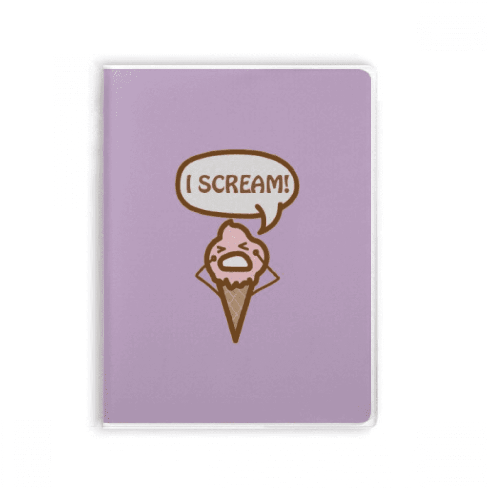 Ice Scream Cry Grievance Notebook Gum Cover Diary Soft Cover Journal ...