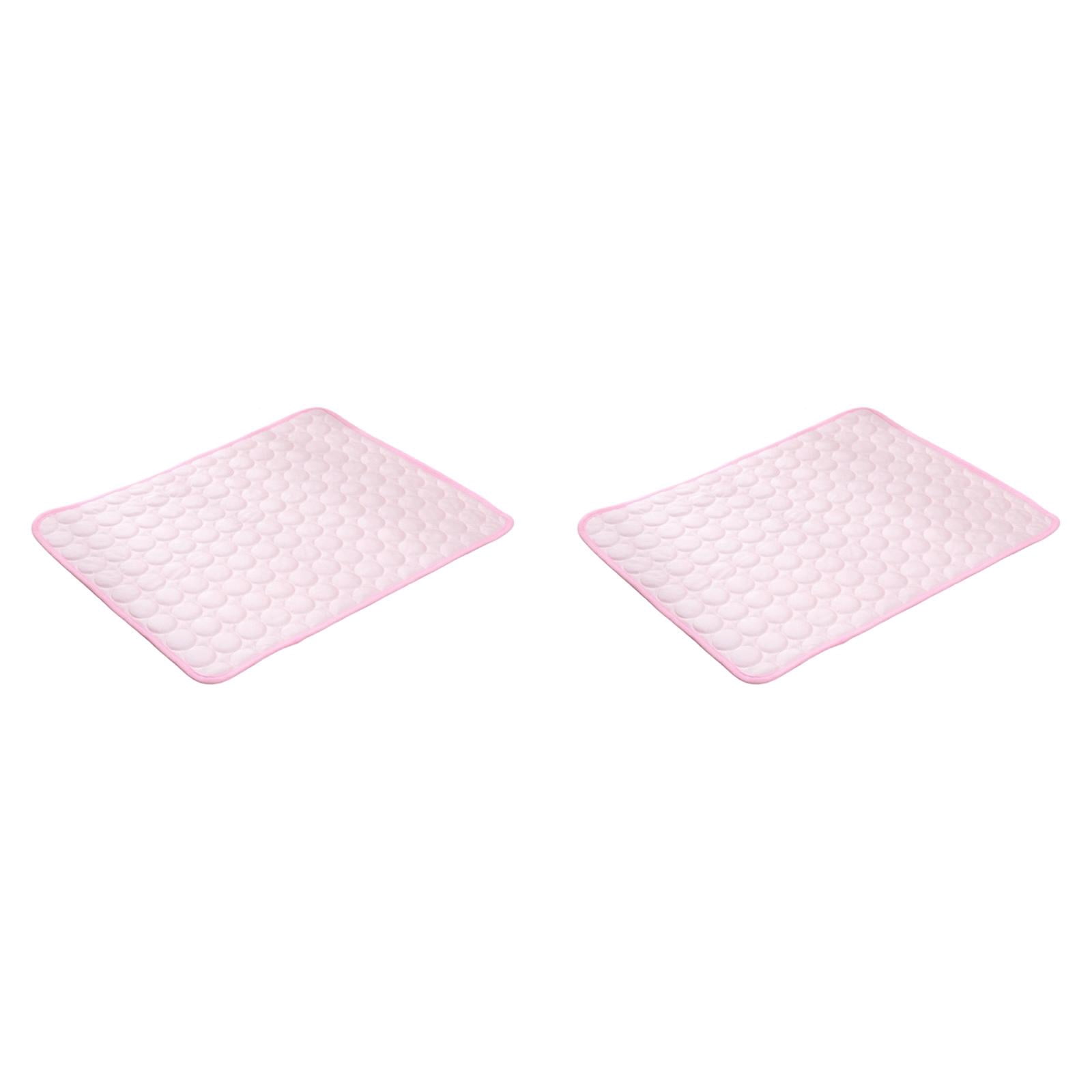 Ice Silk Cooling Mat for Dogs and Cats 21.65x27.56 Inch, Non Washable ...