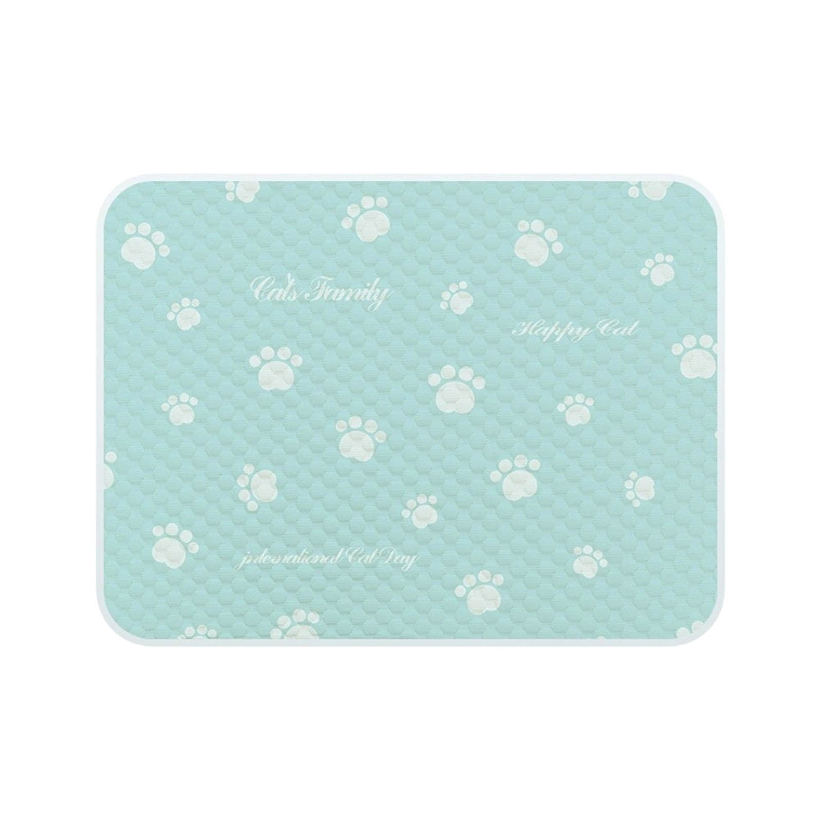 Ice Silk Mat With Texture Summer Cool Pad For And Cats Self Pressure ...