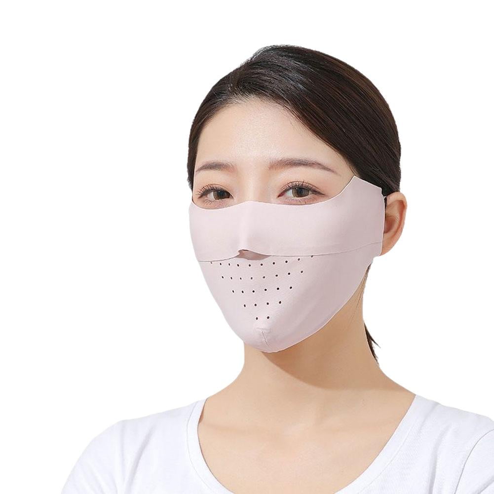 Ice Silk Summer Sun Masks Breathable Sun Masks G3S1 O1A6 I2E2 - Walmart.com