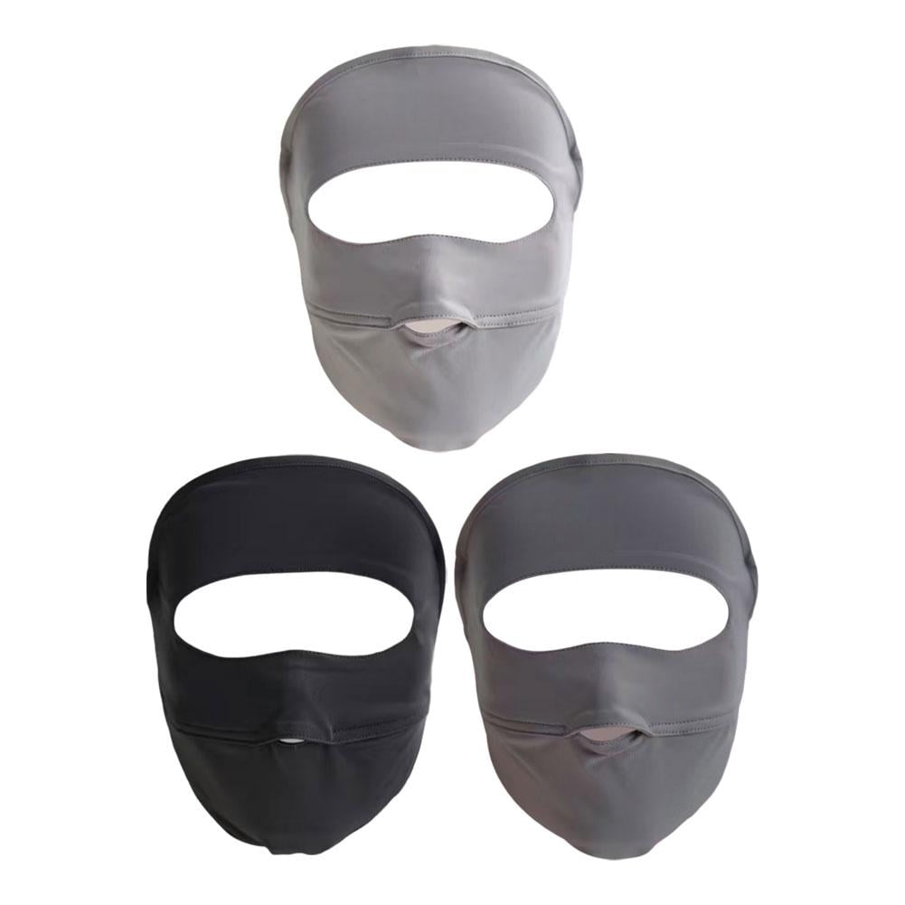 Ice Silk UV Protection Face Mask, UPF 50+, Lightweight & Breathable, Multi-Functional for ...