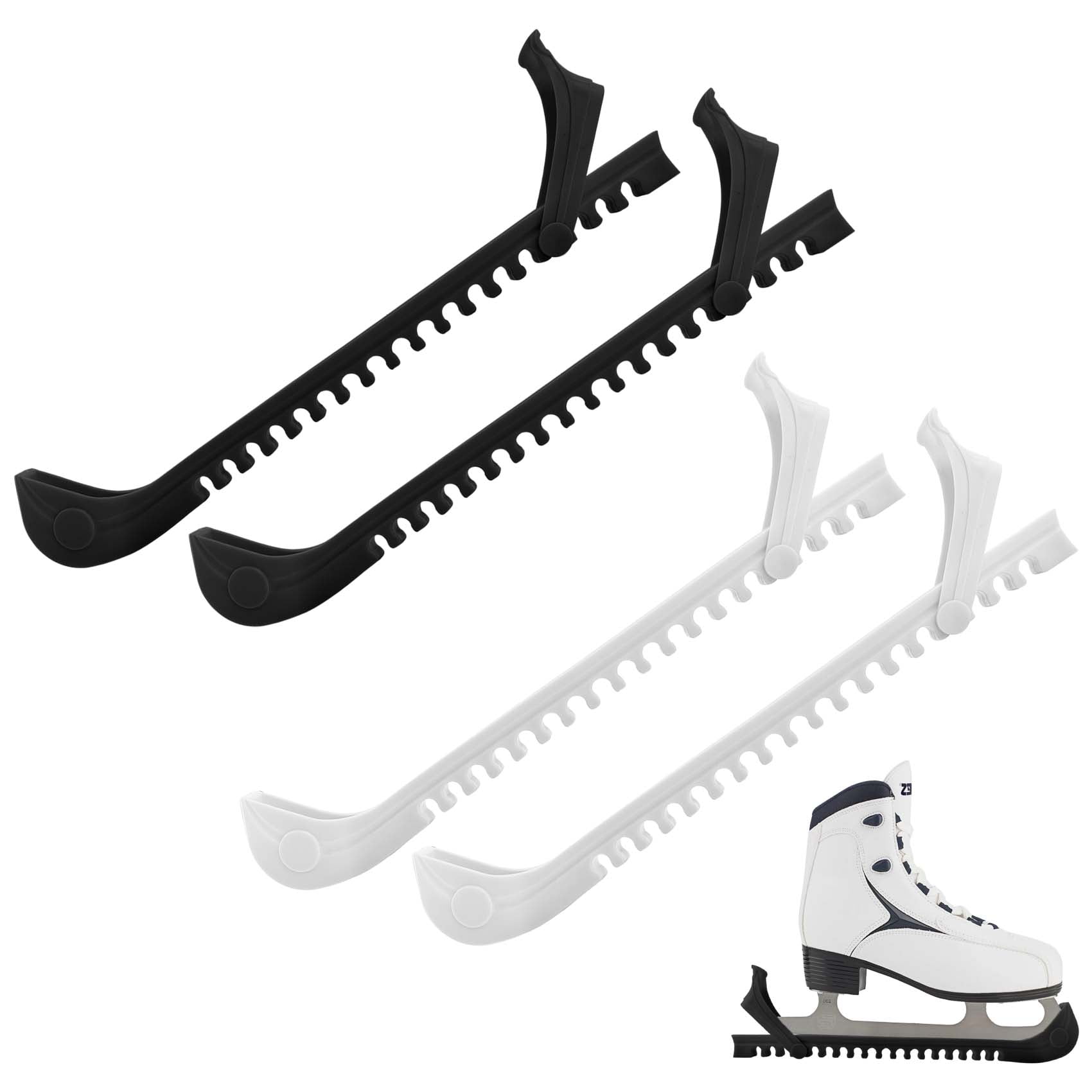 Ice Skate Guards, 2 Pack, Hockey Shoes Ice Skates Blade Covers ...