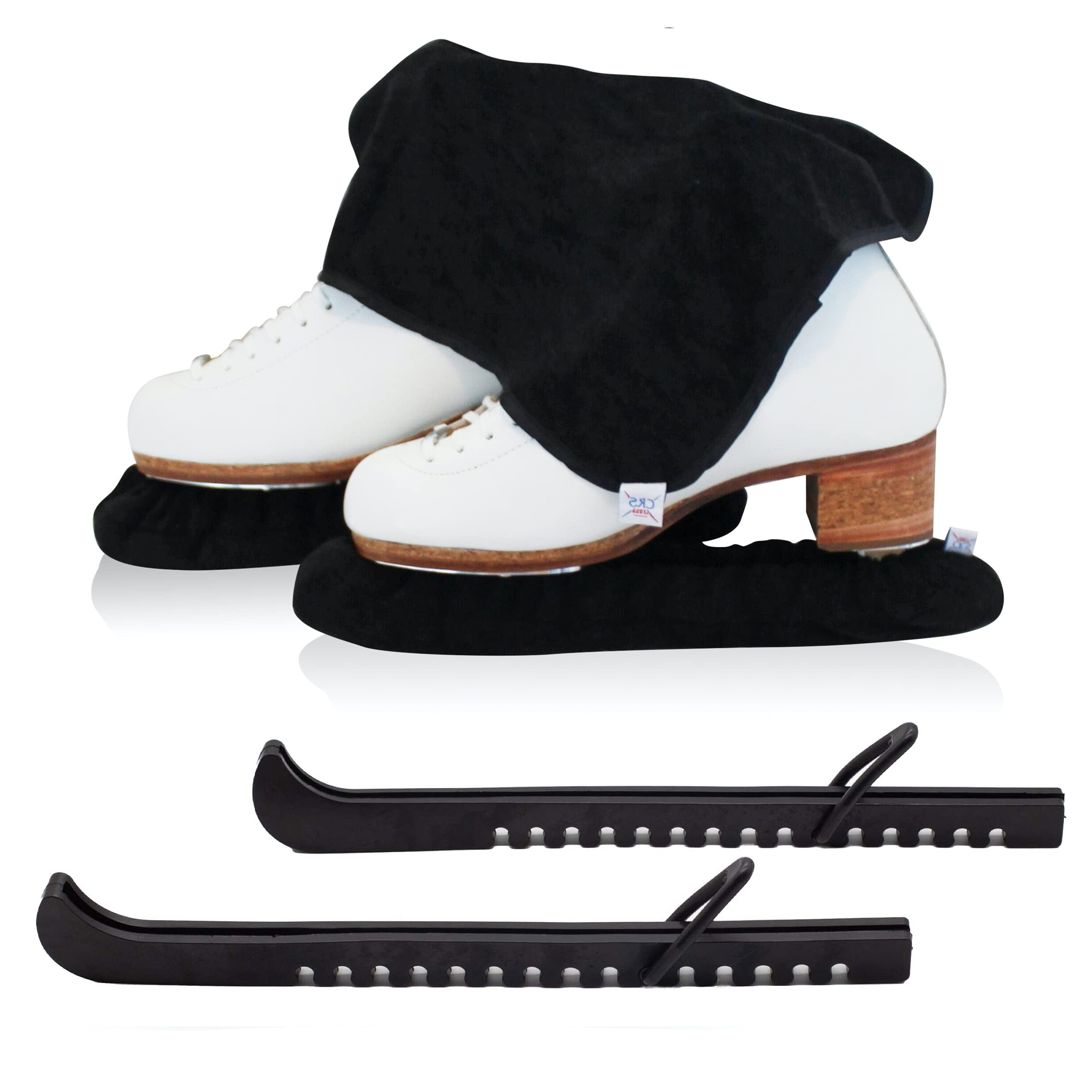 Ice Skate Guards, Soakers & Towel Gift Set -One Piece Guard Set Design ...