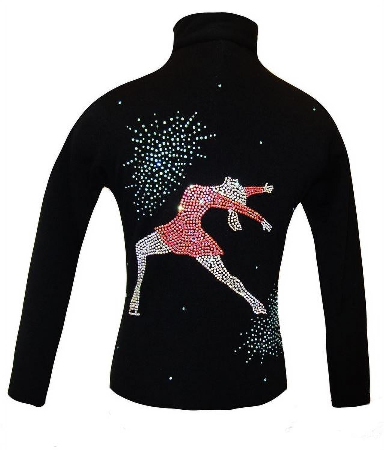 Ice Skating Jacket with "Colorful Ina Bauer" Applique - Walmart.com