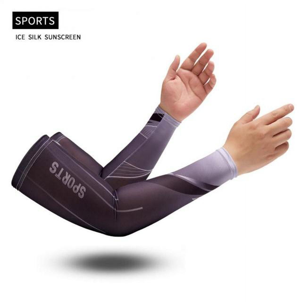 Ice Sleeve Masks Sunscreen Cycling Arms Sleeve Riding Arm Cover Camping ...