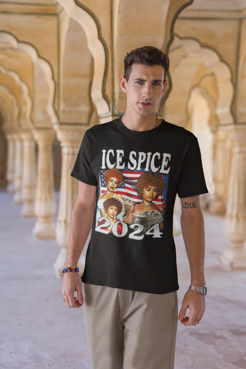 Ice Spice 2024 T-Shirt, Ice Spice Funny Meme, Funny Meme Shirt 2024 ...
