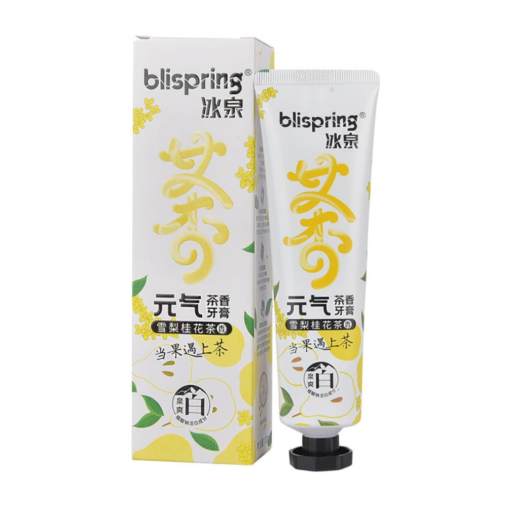 Ice Spring Toothpaste Gum Flavor Tooth Stain Removal Peach Cherry ...