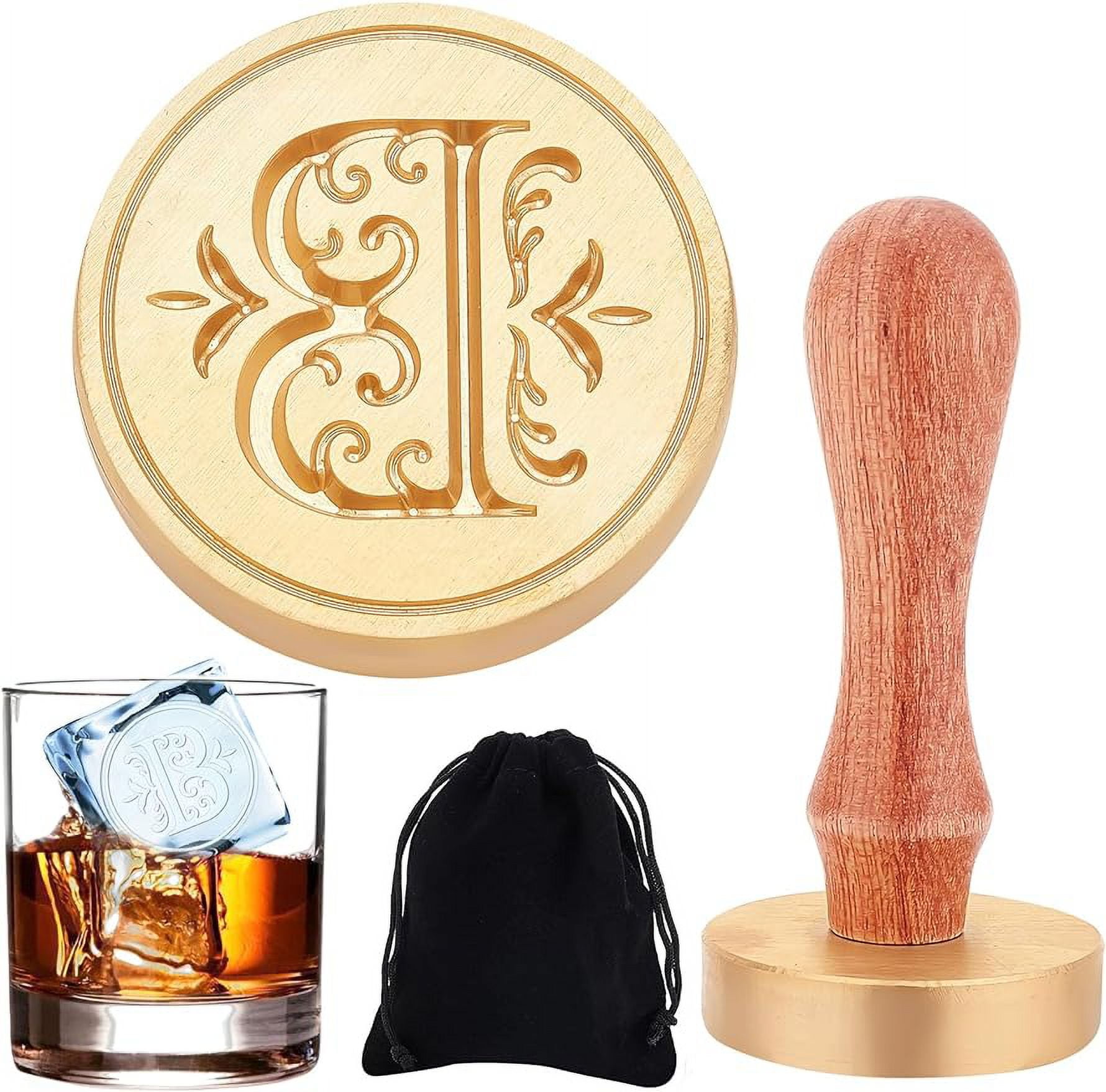 Ice Stamp Initials Ice Stamps Letter B 1.6 Inch Ice Cube Stamp ...