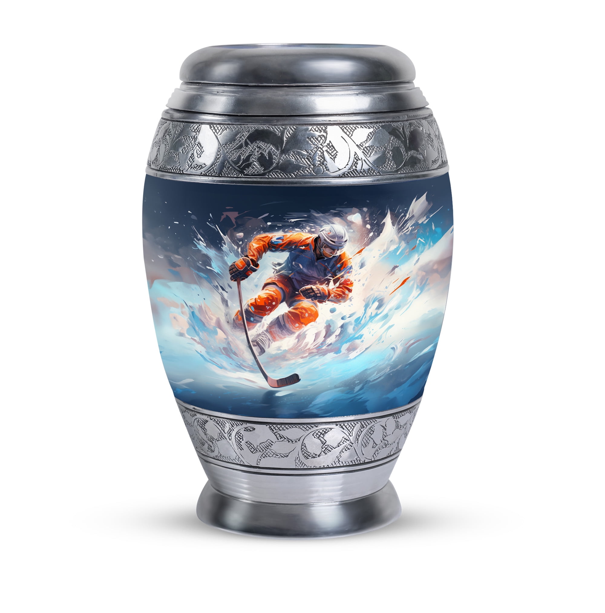 Ice Surge Hockey Small Urns For Human Ashes - Mini Keepsake Urns ...