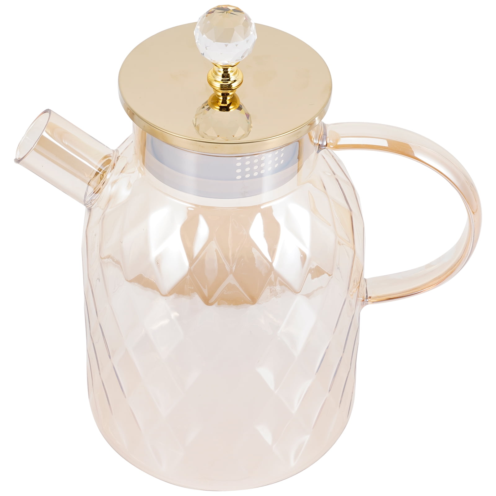 Ice Tea Pot Kettle Water Living Room Container Carafe with Lids Holder ...