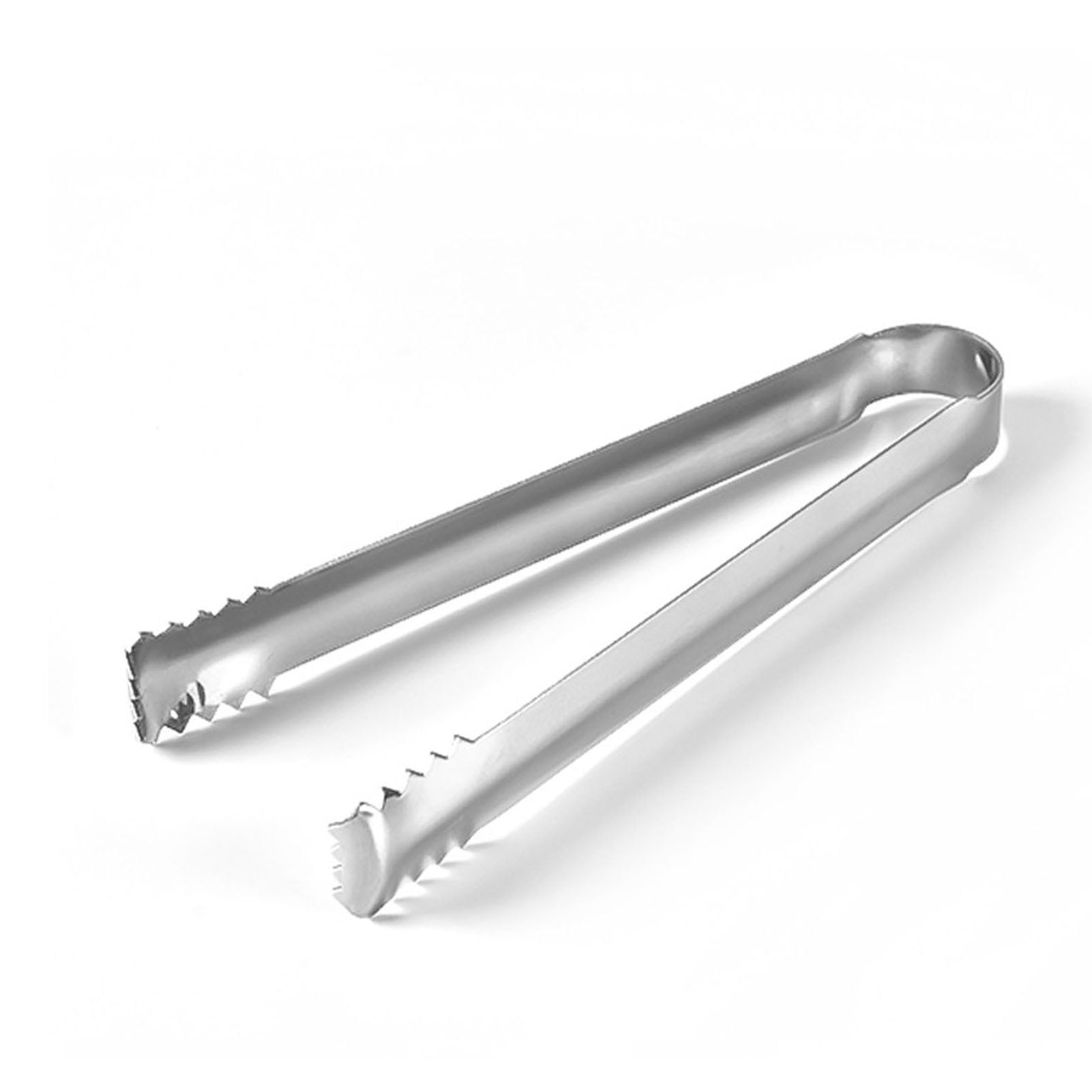 Ice Tongs Small Tongs Stainless Steel with Sharp Teeth for Ice Bucket ...