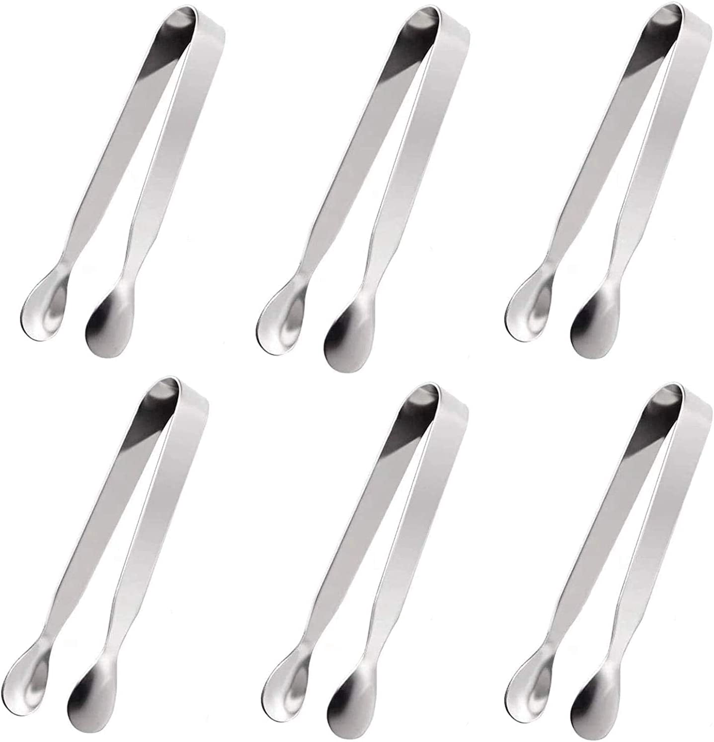 Ice Tongs Sugar Cubes Tongs - Stainless Steel Mini Serving Tongs ...